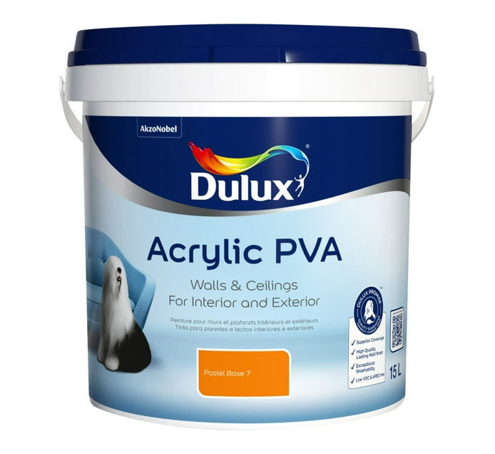 Buy Dulux 15l Acrylic Pva Base 7 in Bulk | Makro Business