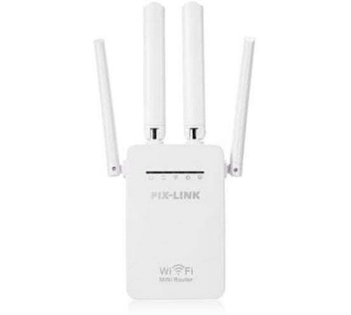ML INNOVATIONS Wifi Range Extender/Repeater 300 Mbps Mesh Router (White ...