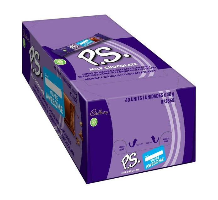 Buy Cadbury Large Bar Ps Cdm (1 x 40's) in Bulk | Makro Business