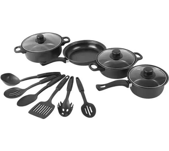 Perfect Dealz HR-5T4 Non-Stick Coated Stainless Steel Cookware Set | Makro
