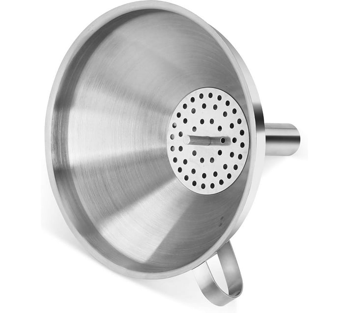 FUNNEL ROUND 795454 stainless steel Funnel Tube (Silver, Pack of 1) | Makro