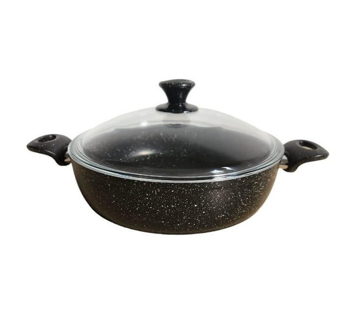 Someone’s in a Makro ALUMINIUM NON STICK LOW POT 28cm - BLACK Mood