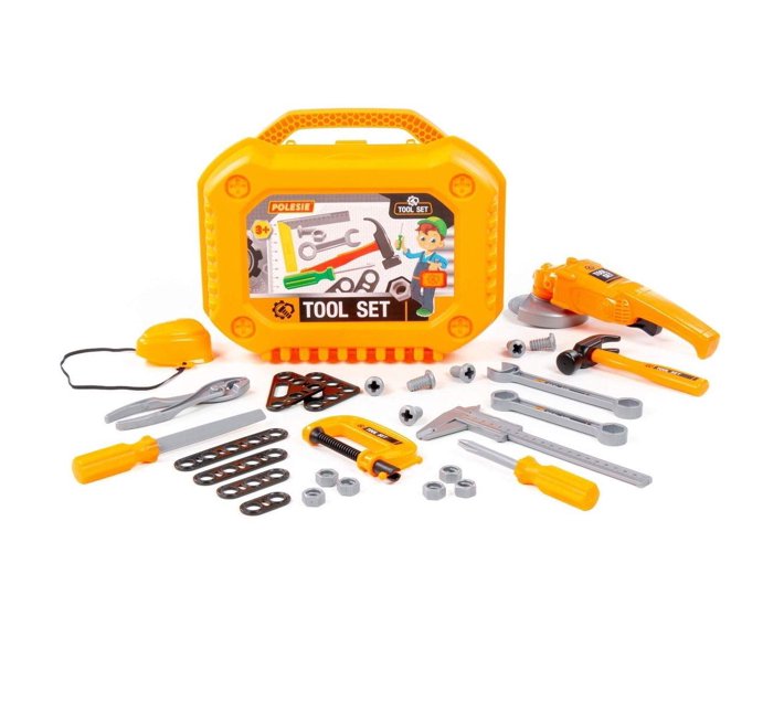 Someone’s in a Makro Polesie Orange Tool Box with 30pc Tool Set Mood