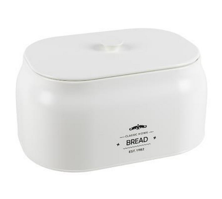 Someone’s in a Makro Aqua Bread Bin Oval White Mood