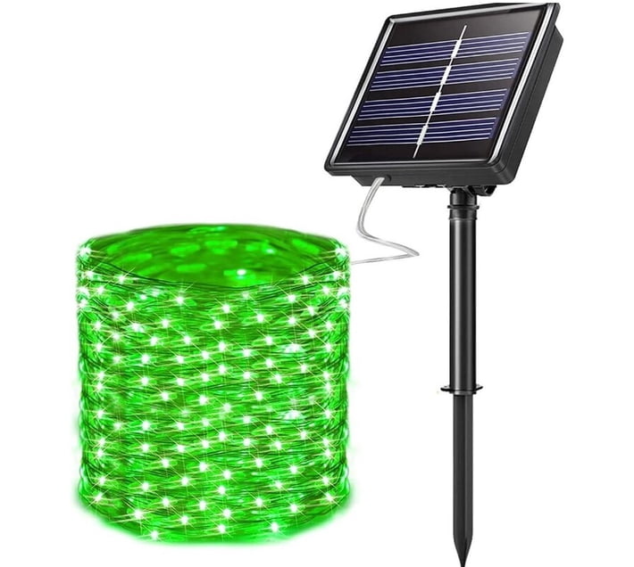 rice light 1000 LEDs 50 m Green Steady String Rice Lights (Pack of 1 ...