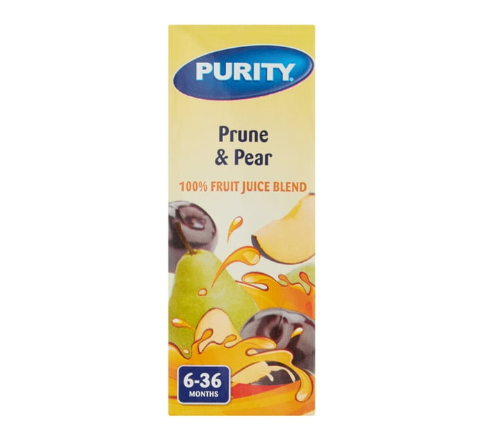 Buy Purity Prune & Pear 100% Fruit Juice 200ml in Bulk | Makro Business