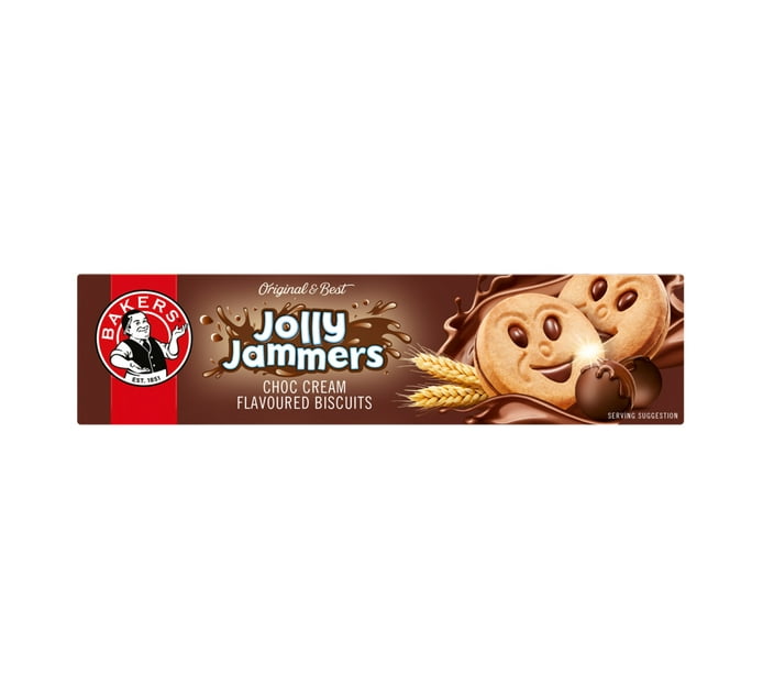 Someone’s in a Makro Bakers Jolly Jammers Biscuit Choc Cream (12 x 200g ...
