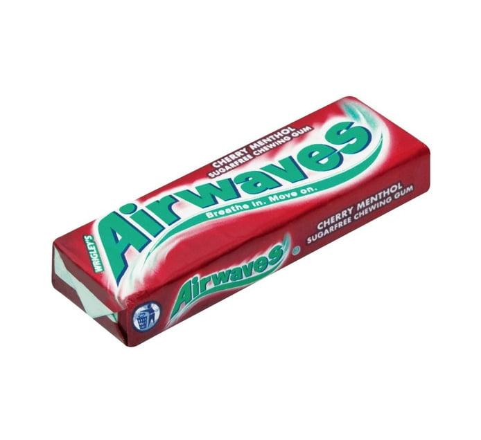 Buy Wrigley's Airwaves Sugarfree Chewing Gum Cherry Menthol 10 Pack in ...