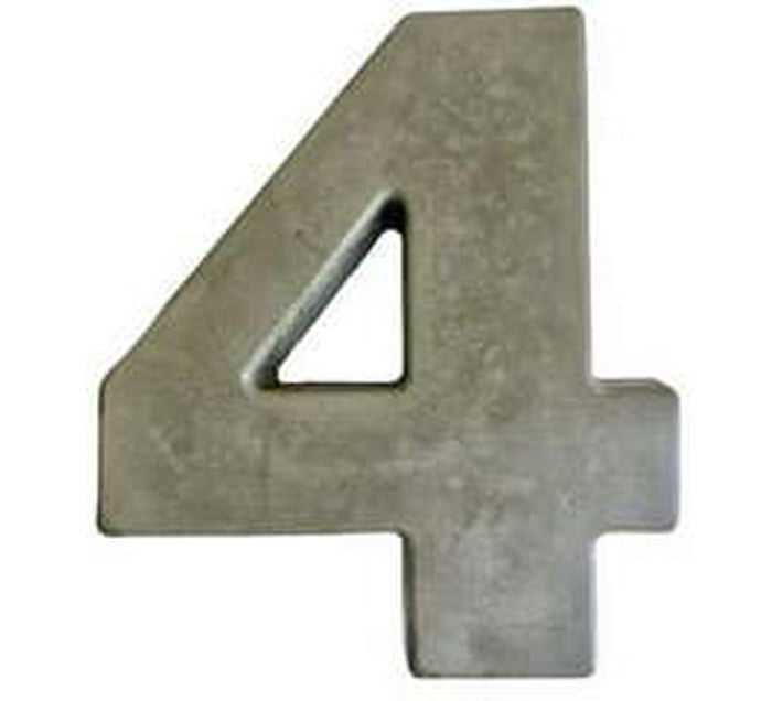 Concrete Creations Cape Town Floating concrete Address Number 4 (Grey ...