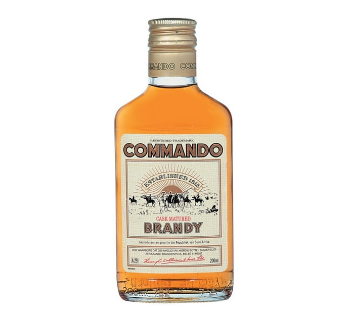 Commando Brandy (12 x 200ml) | Makro