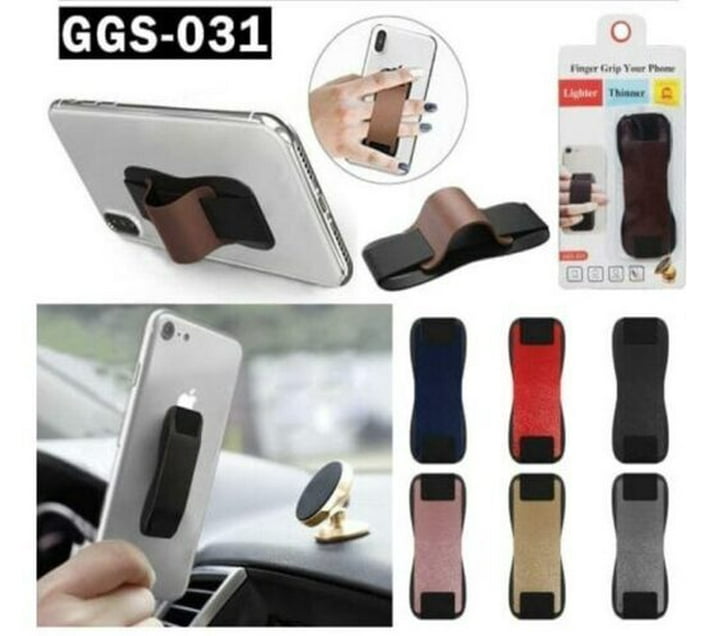 Generic Mobile phone finger holder sling grip one handed anti slip ...
