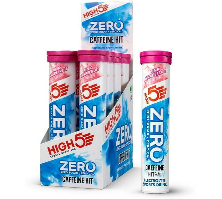 High 5 Zero Caffeine Hit (8 tubes) - Pink Grapefruit | Makro