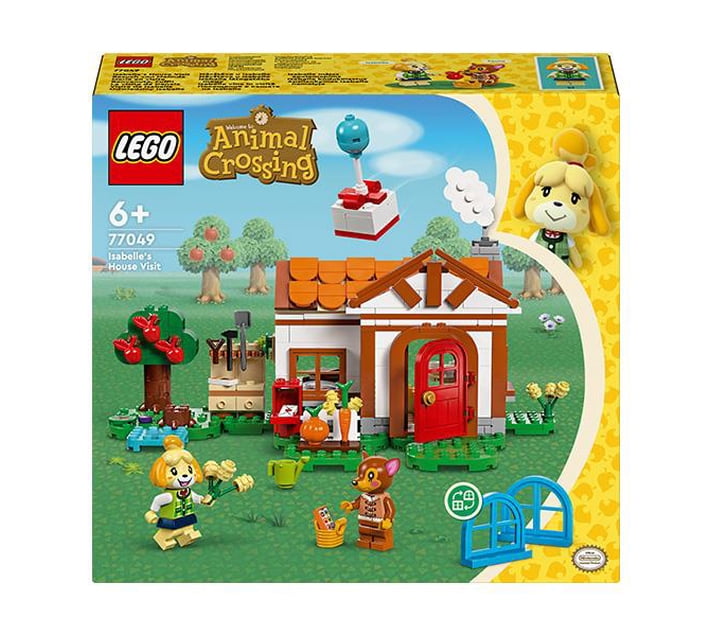 Someone’s in a Makro LEGO® Animal Crossing™ Isabelle’s House Visit Toy ...