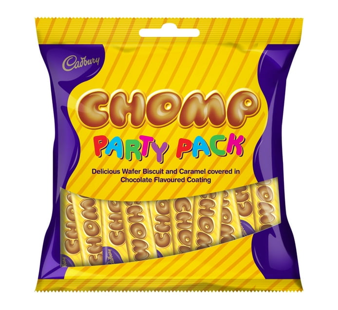 Buy Cadbury Chomp Chocolate Bar Party Pack 168g in Bulk | Makro Business