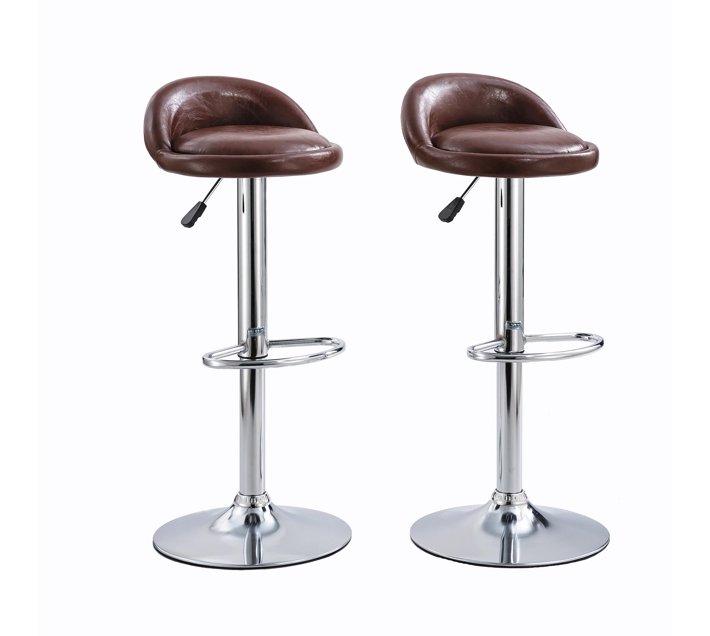 Someone’s in a Makro Bar Stool / Kitchen Counter Chairs Set of 2 Brown ...