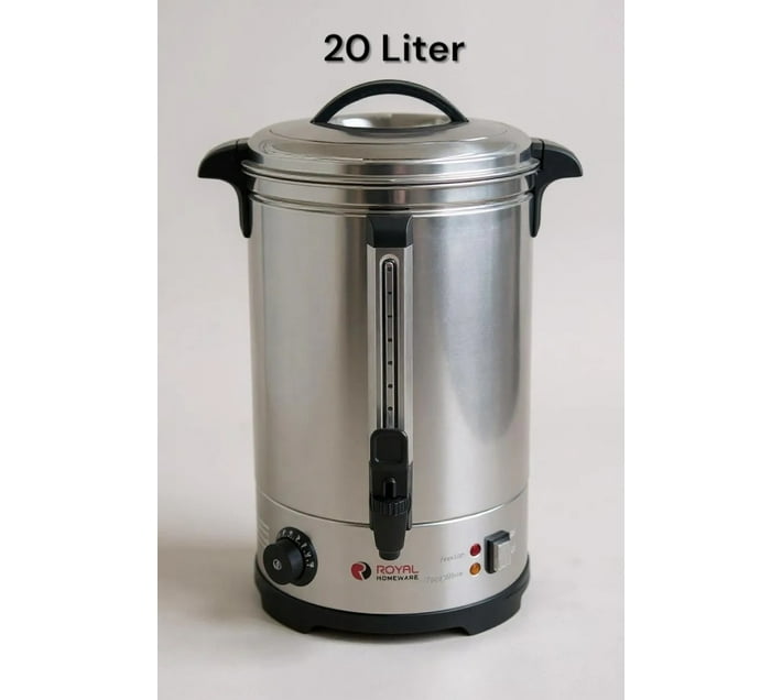 Buy royal homeware Water Urn 20Lt Stainless Steel Electric Urn (20 L ...