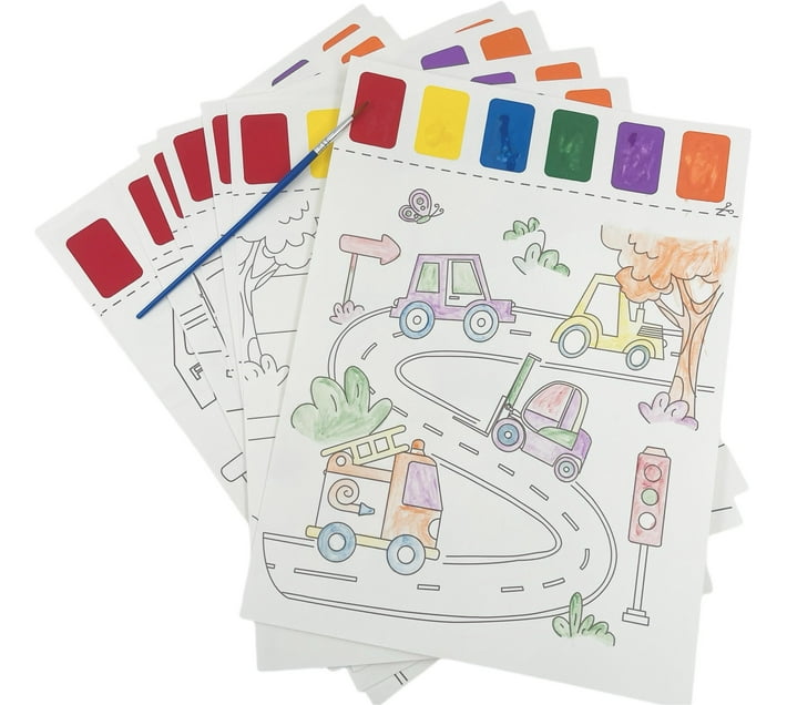 Shinning Paint with water Watercolour Multi 31.8 cm x 38.5 cm Multi ...