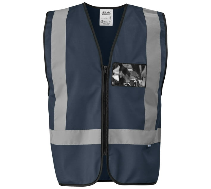 Someone’s in a Makro Direction En4 Hi-Viz Reflective Full Zip Vest ...