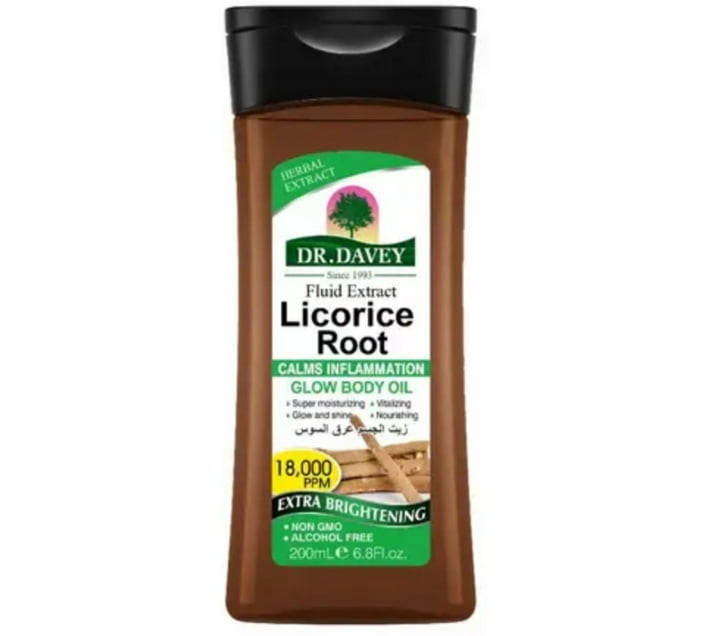Dr Davey Licorice Root Glow Body Oil (200 ml) | Makro