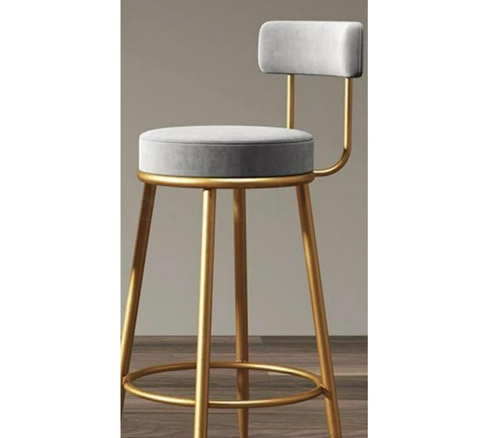 Lenas Metal Bar Chair Finish Colour Beige Pre Assembled Makro
