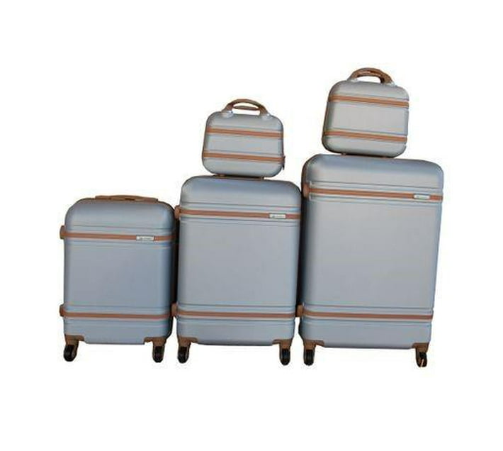 Someone’s in a Makro Smte-5 Suitcases Travel Trolley Luggage Set ...