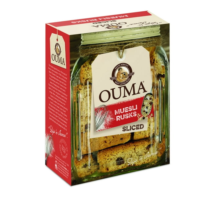 Someone’s in a Makro Ouma Ouma Sliced Rusks Muesli (12 x 450g) Mood