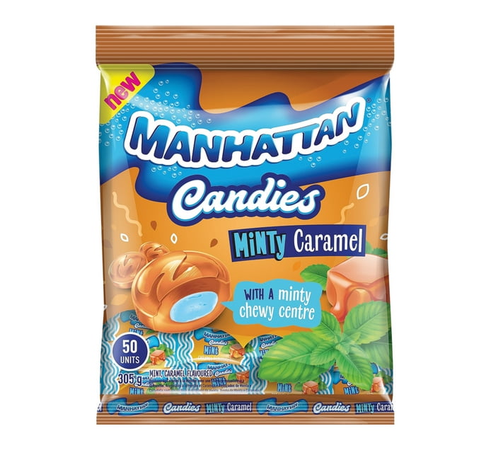 Manhattan Candies Minty Caramel 1 X 50s Makro