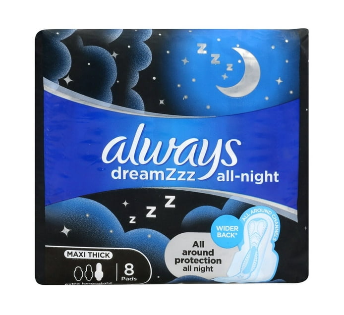 Someone’s in a Makro Always Sanitary Pads Night (1 x 8's) Mood