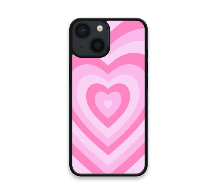 Caitscases TPU Fashion Covers - Apple iPhone 13 Mini (Pink Heart) | Makro