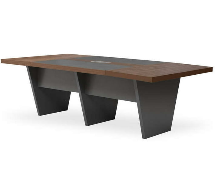Buy GOF Furniture Rammy Boardroom Table - Walnut Wood Portable Laptop ...