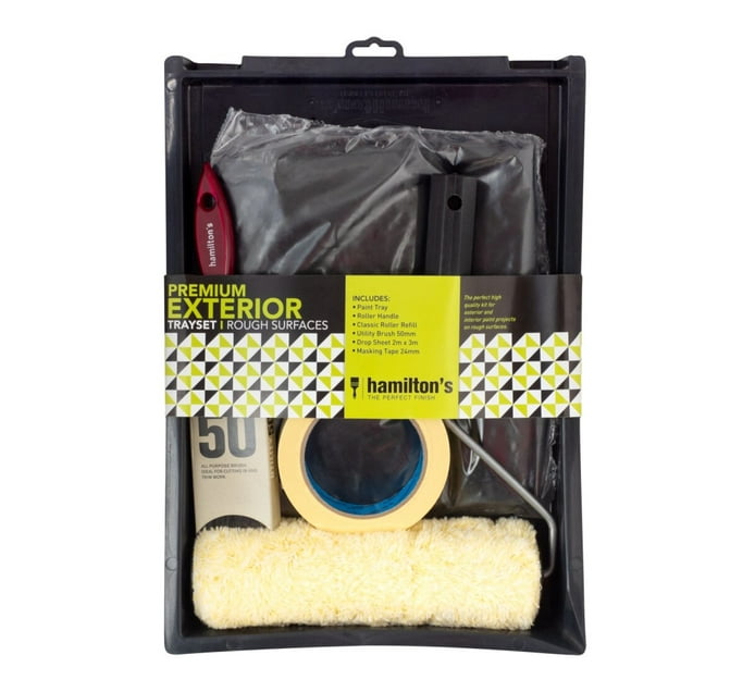 Someone’s in a Makro Hamiltons 225 mm Premium Exterior Paint Trayset Mood