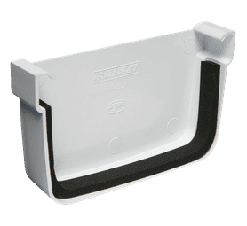 Marley Pipes Streamline Double-Flo Gutter White 6000 mm Builders ...