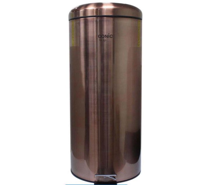 Conic RBC30790949 Stainless Steel Dustbin (Copper) | Makro