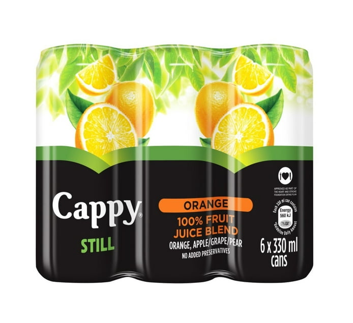 Cappy 6 x 330ml Fruit Juice | Makro
