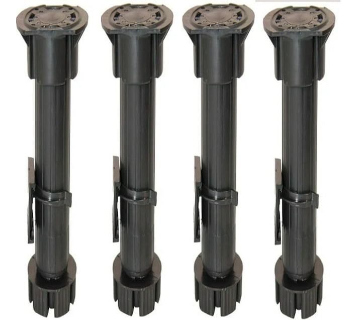 WOODLY Kitchen Leg, Adjustable, H115mm - 175mm, 4 Pieces with Clips by ...
