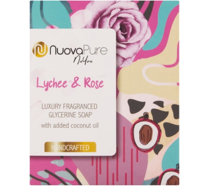NuovaPure Lychee and Rose Soap Bar Lychee and Rose (150 g) | Makro