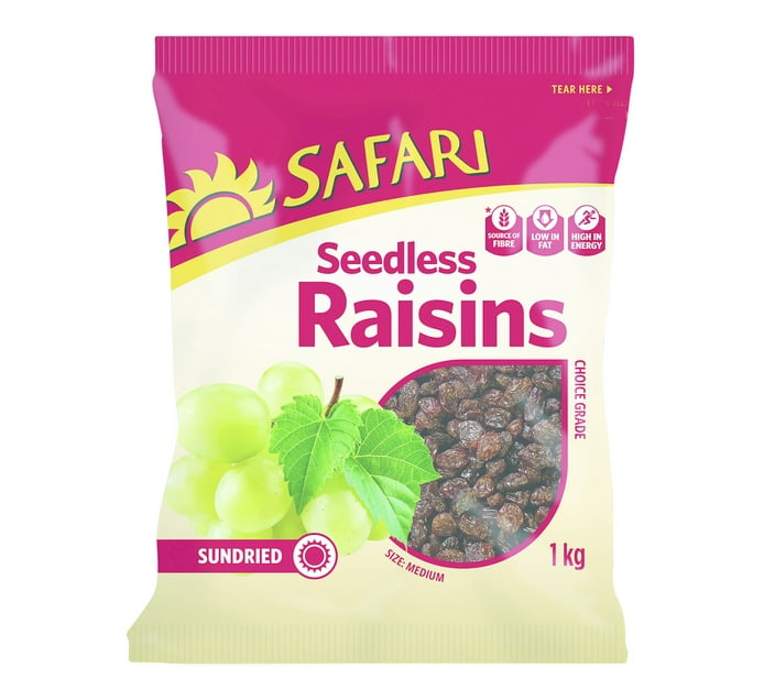 Someones In A Makro Safari Raisins Seedless Choice 1 X 1kg Mood