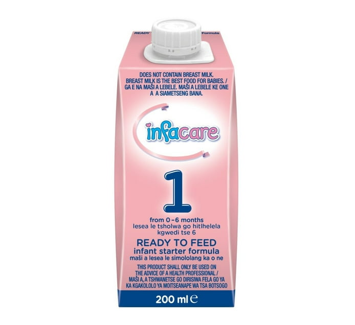 Buy Infacare Ready To Feed Infacare 1 (24 x 200ml) in Bulk | Makro Business