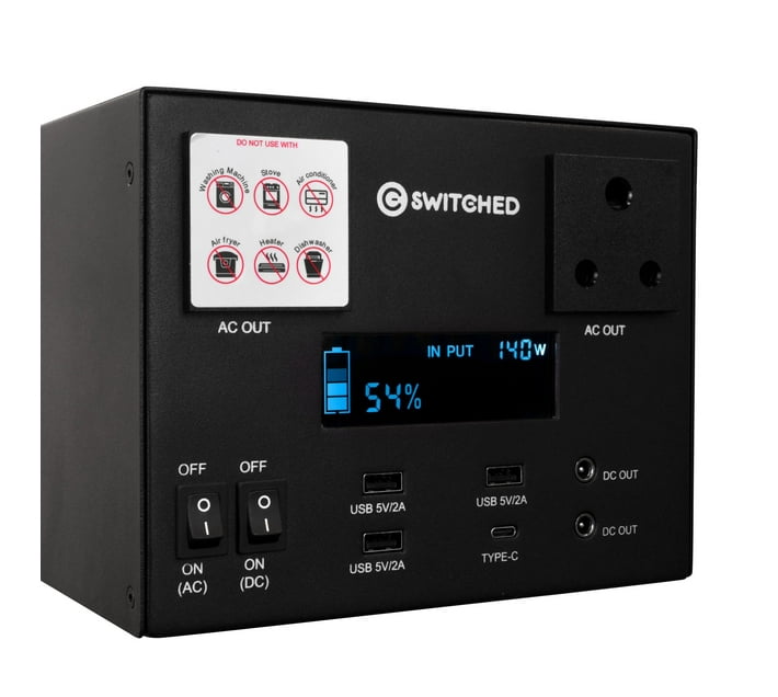 Switched 1000W Professional UPS Power Station (1014Wh) | Makro