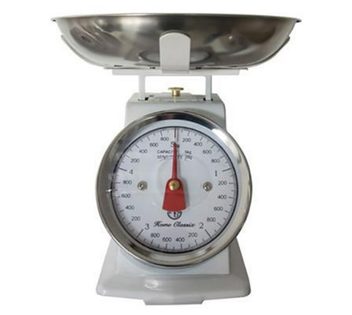 Someone’s in a Makro Home Classix Mechanical Kitchen Scale 5kg Mood