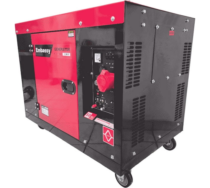 Embassy 3-Phase Diesel 10000 W 12 V Electric Generator () | Makro