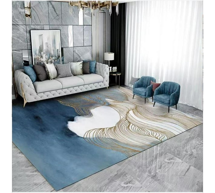 SMTE Multicolour Blended Area Rug (150 cm, X 200 cm, Rectangle) | Makro