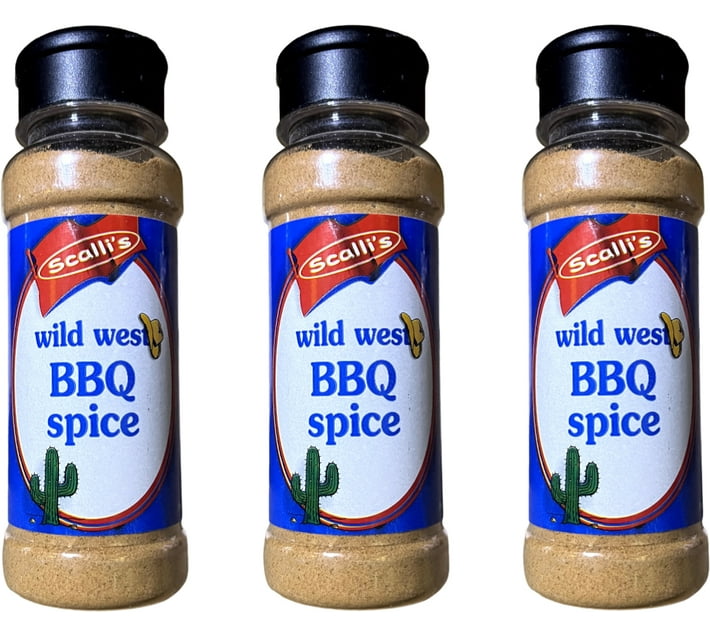 Scalli's WILD WEST BBQ SPICE 200 ML SHAKERS (3 x 200 g) | Makro