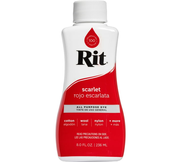 Rit All-Purpose Liquid Dye Scarlet Do-it-yourself Kits Art and Craft ...