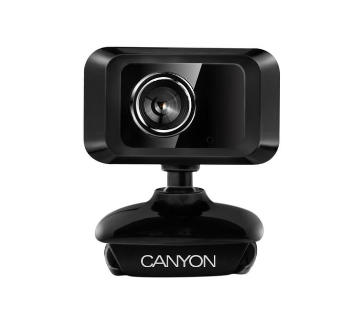 Someone’s in a Makro Canyon Black Webcam with Microphone USB Snapshot Button and Recording Mood