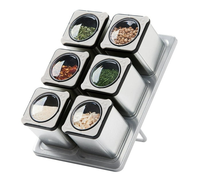 Someone’s in a Makro Aqua Spice Rack 6 Jar Mood