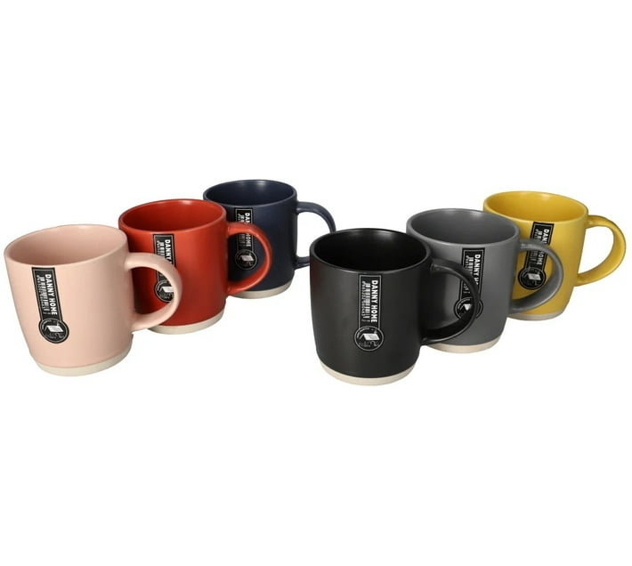 Buy DANNY HOME T01-56 Ceramic Coffee Set 6pcs 12cm Ceramic Coffee Mug ...