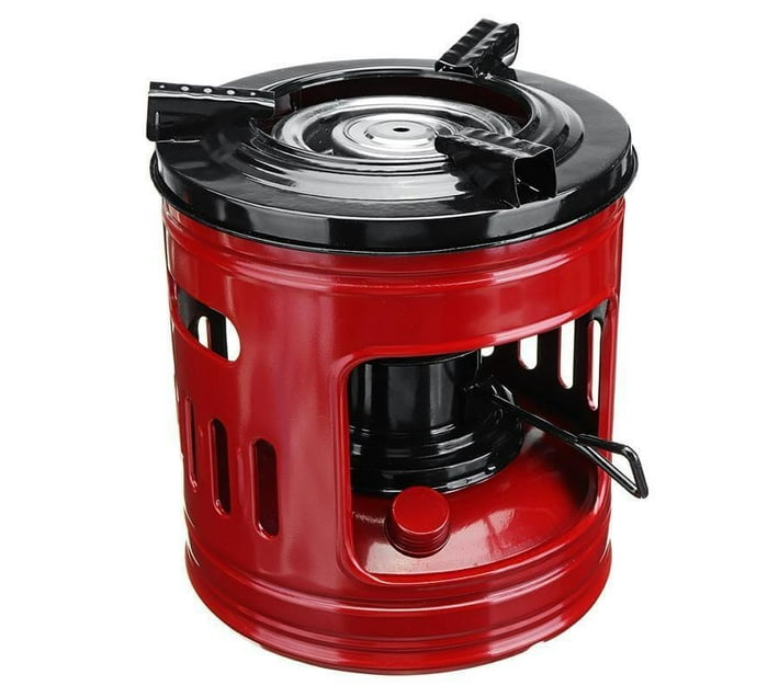 Someone’s in a Makro Panda Paraffin Stove Red Mood