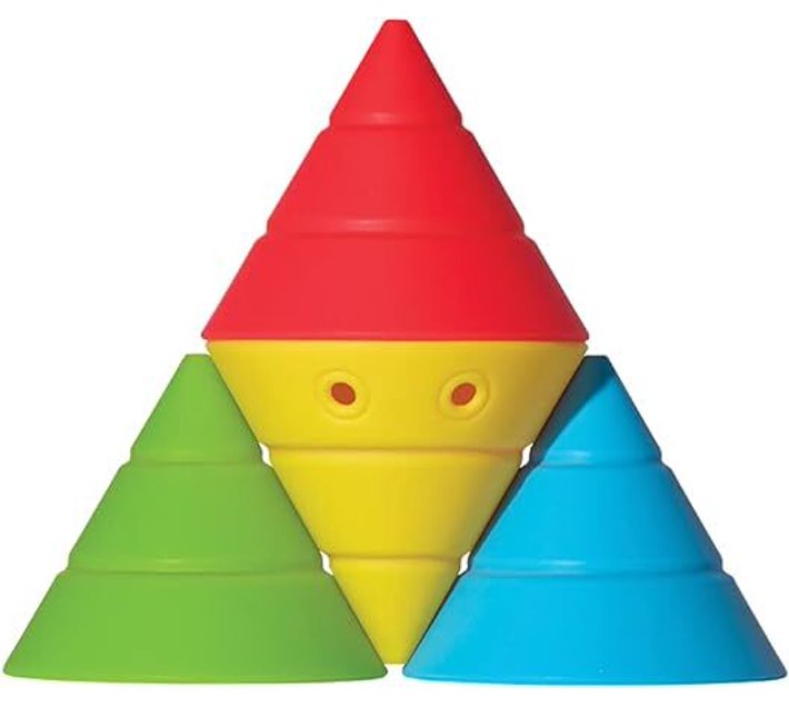 MHOG Construction Cones Soft Blocks (Multicolour) | Makro