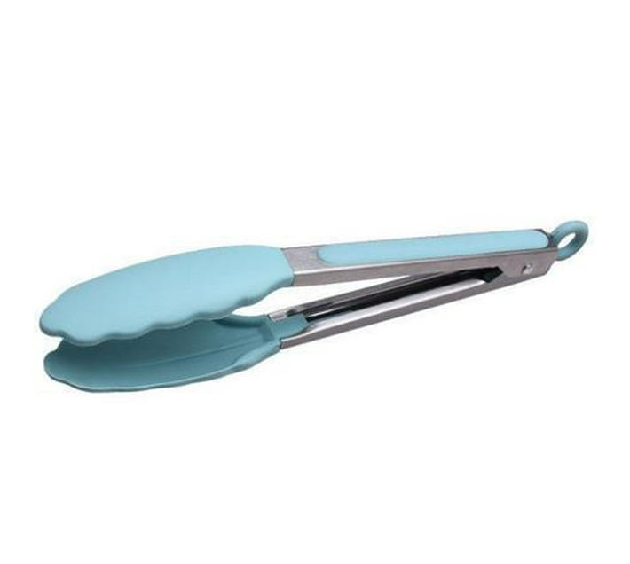 Someone’s in a Makro Serving Tongs Stainless Steel Cooking Tongs BLUE Mood